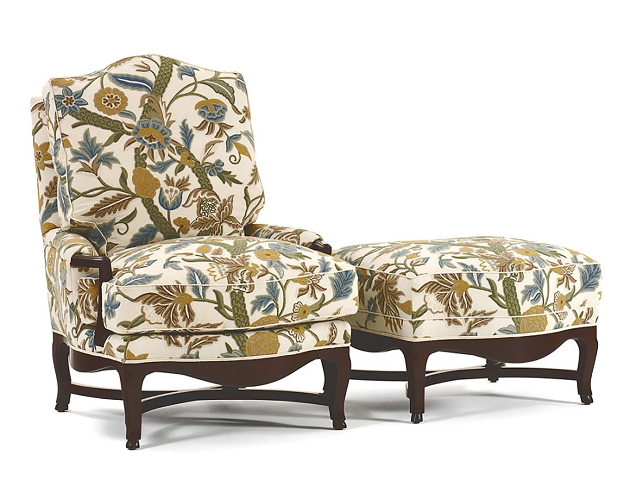 2037 & 2037OT La Barge Lounge & Ottoman – Nancy Corzine