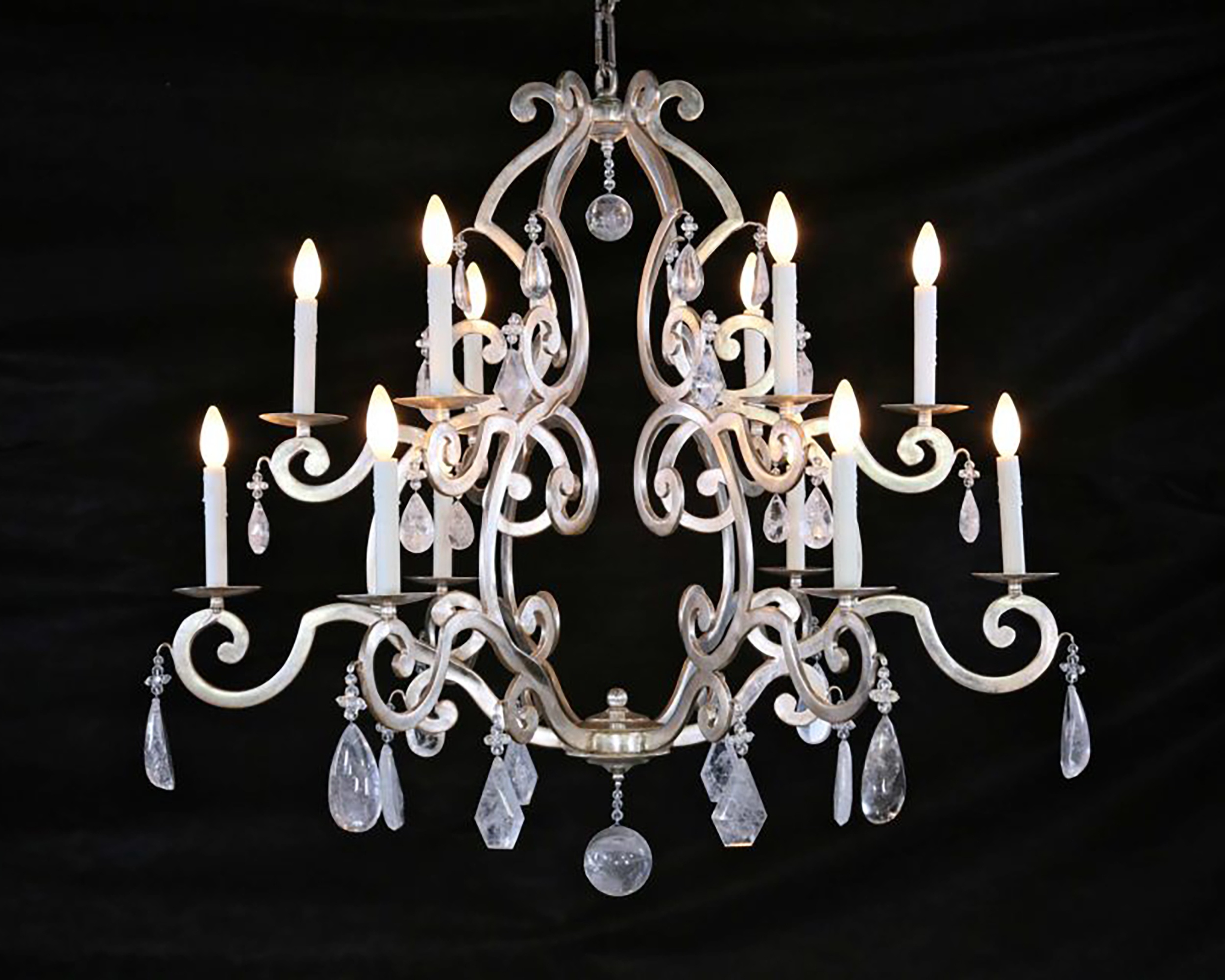 509-42 Le Roux Chandelier – Nancy Corzine